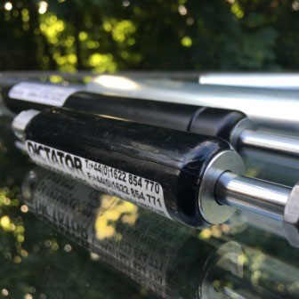 UK manufactured gas springs with calculation service